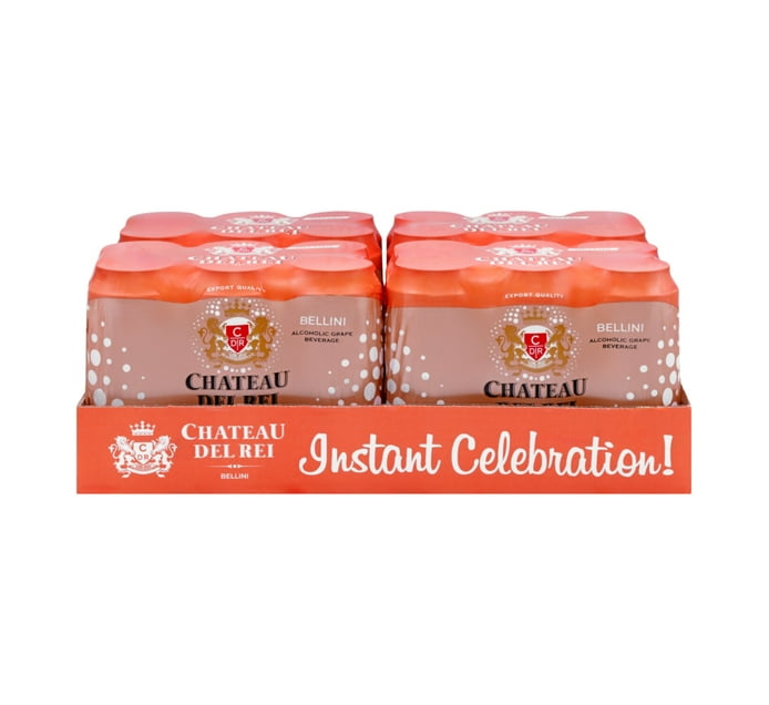 Buy Chateau Del Rei Bellini Can (24 x 440ml) in Bulk | Makro Business