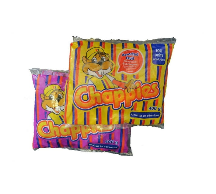 Someone’s in a Makro Chappies Assorted Fruit and Grape Bubblegum (2 x ...