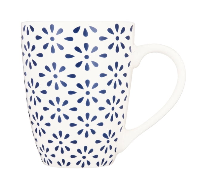 4 Pack V-Shape Stripe Mugs | Makro