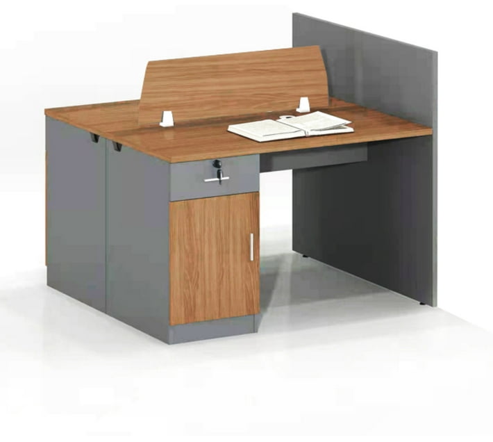 gof furniture TC12524-2 Workstation Engineered Wood Office Table (Free ...