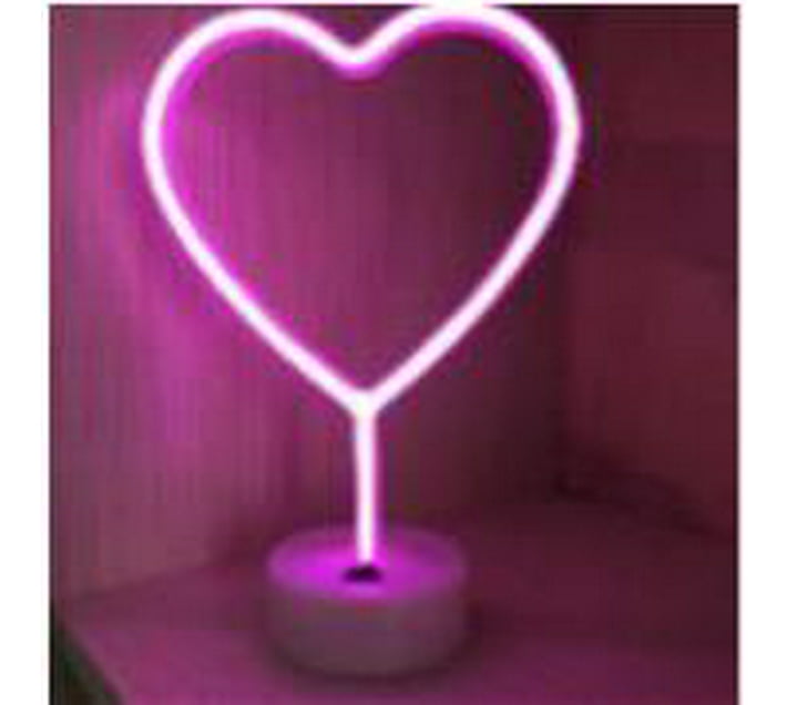 Someone’s in a Makro B-2 USB DC Cable Or Battery Operated Heart Neon ...