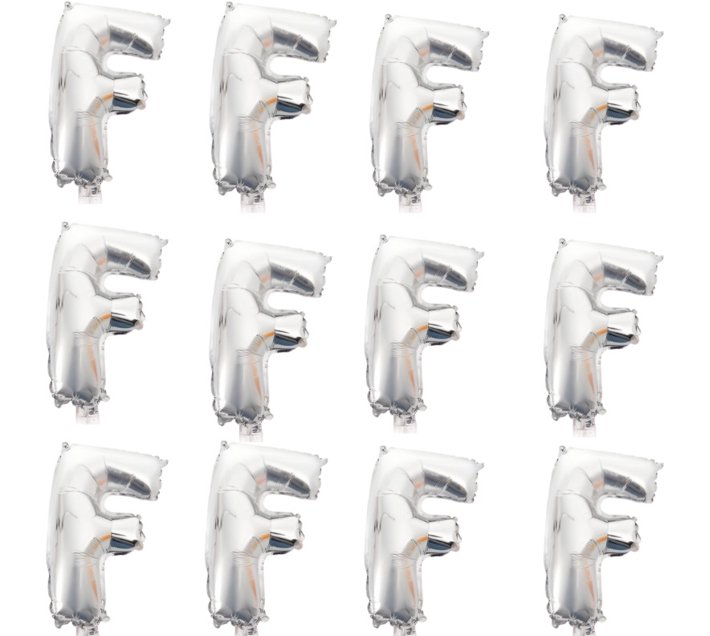 AZ Décor Solid (Silver, Pack of 12) | Makro