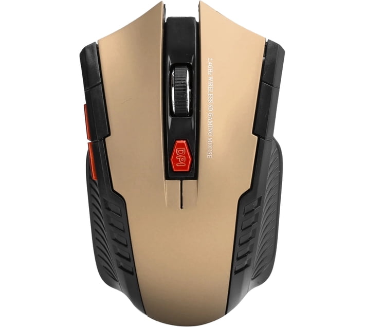 Generic TT62 Wireless Gaming Mouse (2.4GHz Wireless, Gold, Black) | Makro