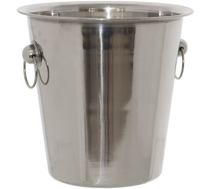 Wine Bucket 4 L Stainless Steel 1119 Ice Bucket (Silver) | Makro