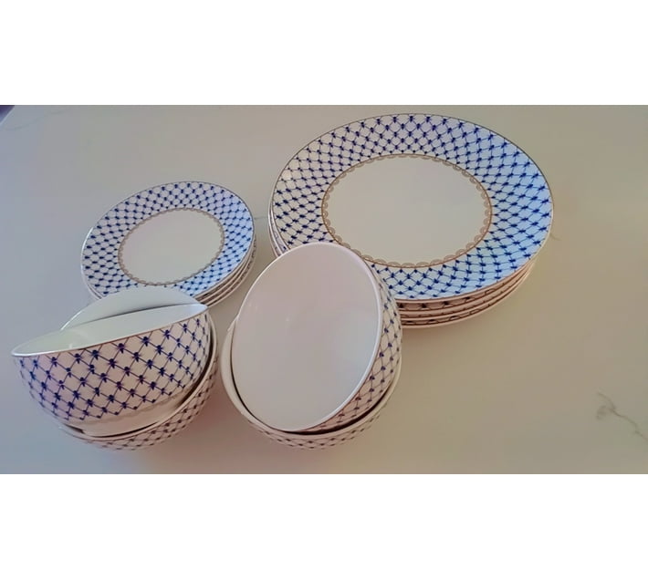 Kgaka Kgolo Luxury Home Pack of 12 Porcelain Russian Porceline Dinner ...