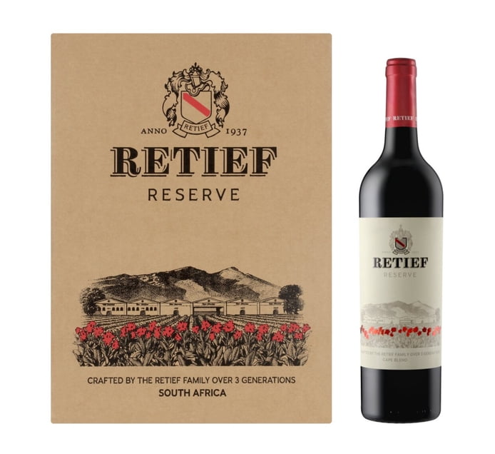 Someone’s in a Makro Van Loveren Retief Reserve Cape Red Blend (6 x ...