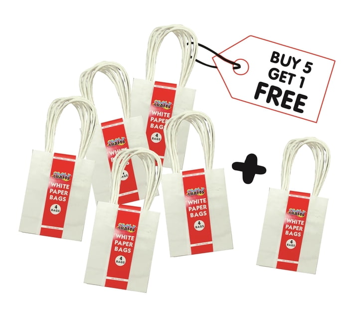 Someone’s in a Makro Paper Bags - White 13 x 10 x 5cm - 4pcs (Buy 5 get ...