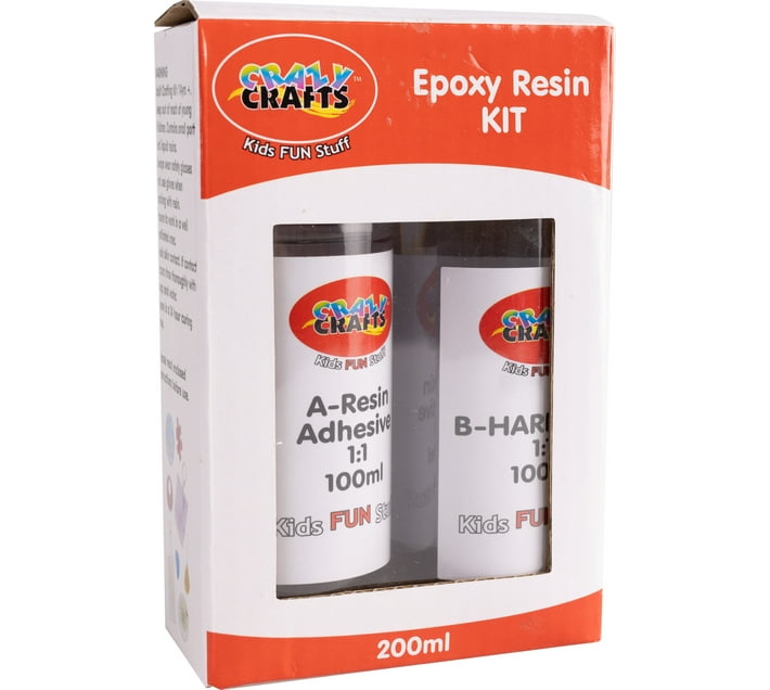 CRAZY CRAFTS Epoxy Resin Kit Do-it-yourself Kits Art and Craft Kit ...