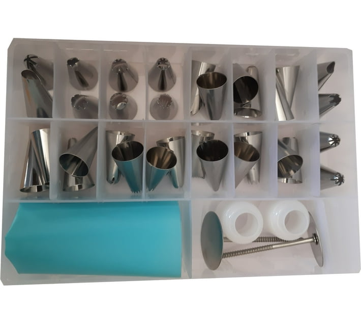 Maruti Groups 144pc Nozzle Set - Stainless Steel Baking Tools Kitchen ...