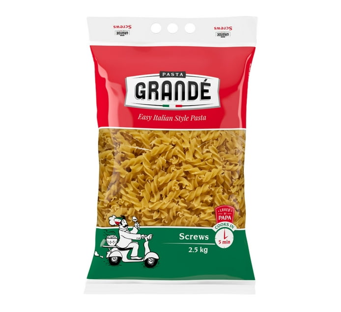 Buy Pasta Grande Screws Screws (2.5kg) in Bulk | Makro Business