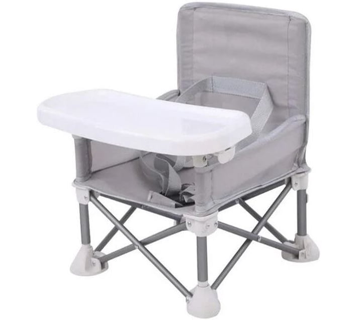 UMLILO LOGISTICS Baby Feed Chair Foldable (Grey) | Makro