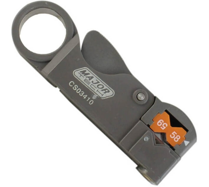 Major Tech Coaxial Cable Stripper-CS03410 Lineman Plier (Length : 19 cm) | Makro