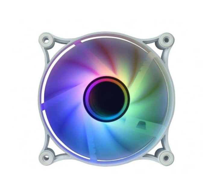 Someone’s in a Makro Raidmax Nv-It120Fw 120Mm Argb Case Fan - White Mood