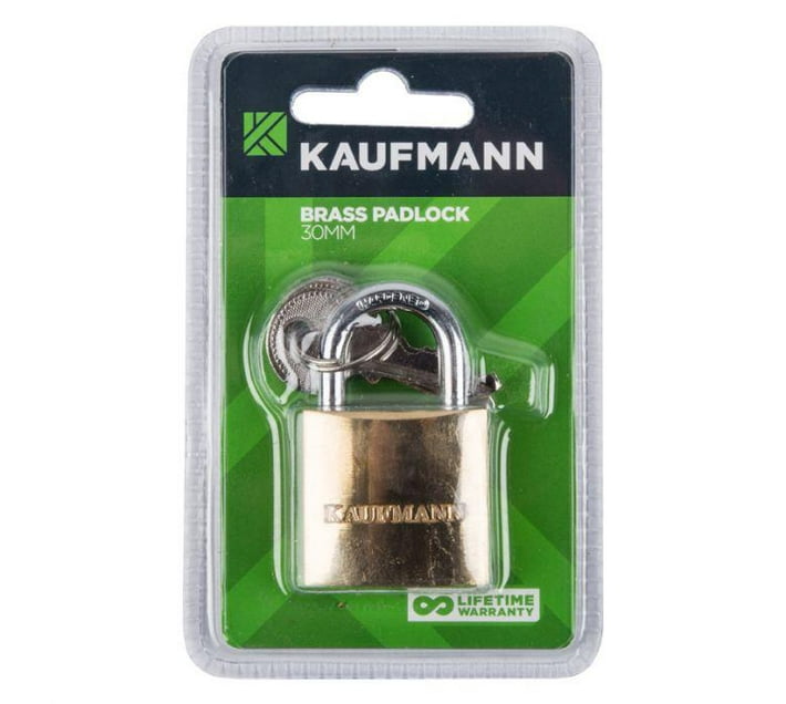 Someone’s in a Makro Kaufmann - Brass Lock 30Mm - 2 Pack Mood