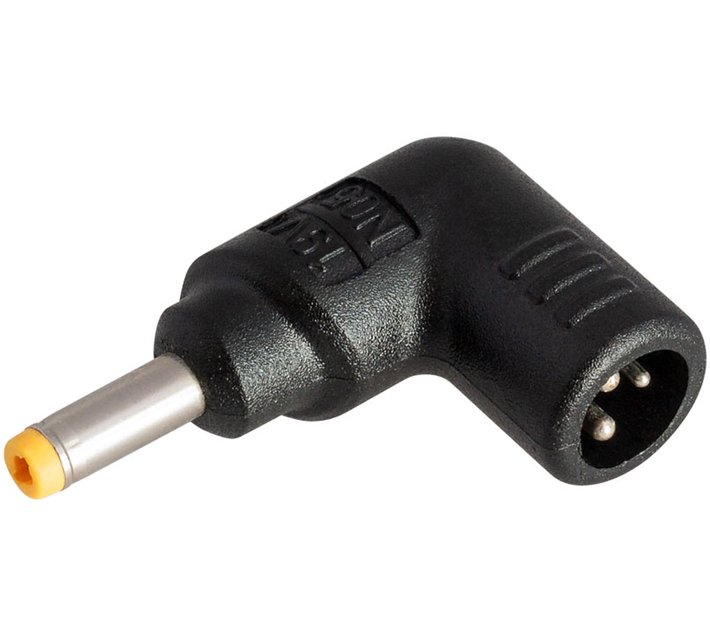 Lvsun PSU-TIP-N05-19V Three Pin Plug (Black) | Makro