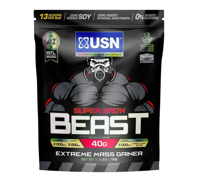 Someone’s in a Makro USN 1kg Super Grow Beast Mood