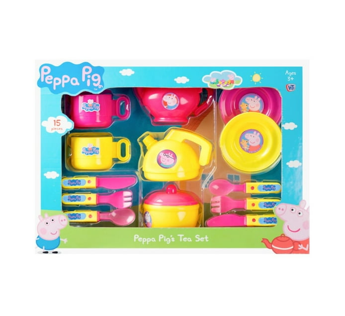 Someone’s in a Makro Peppa Pig Tea Set Mood