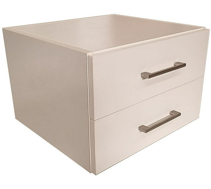 Flatpack DIY FPOFDELOADON2DWHT Engineered Wood Free Standing Chest of ...