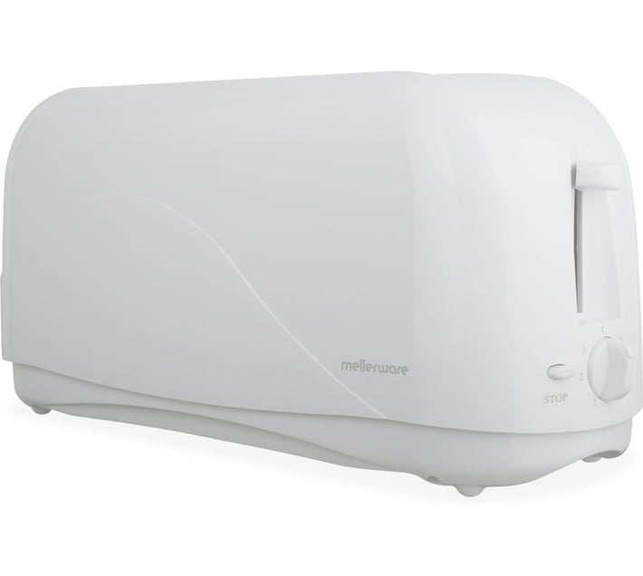 Mellerware 4 Slice Plastic Hot Slice 1300 W Electric Auto Pop Toaster ...