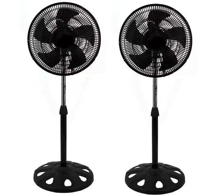 Sanko Set of two 18" mini stand fan(Sanco) A 30 mm 5 Blade Pedestal Fan ...