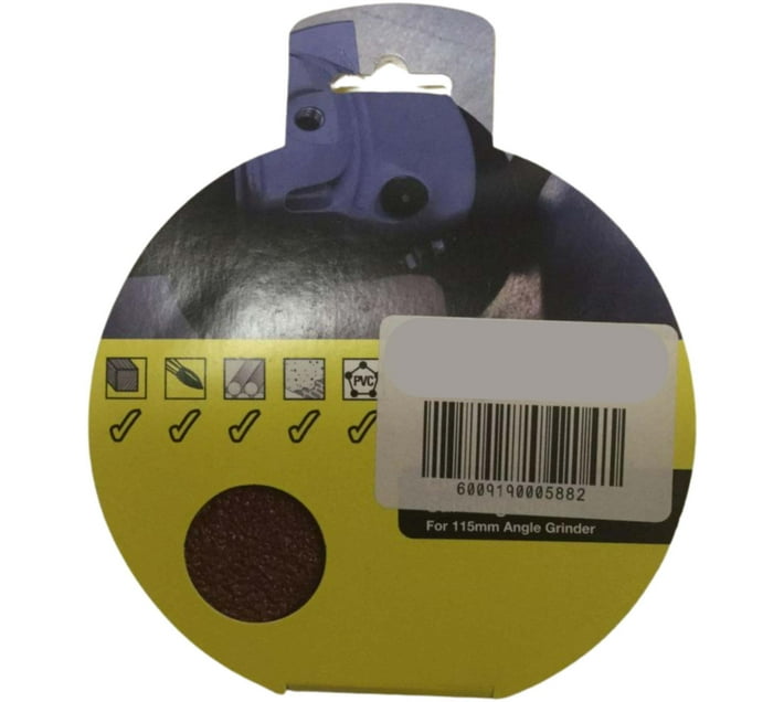 Klingspor P100 Aluminium Oxide Sandpaper (100 Pack of 5) | Makro