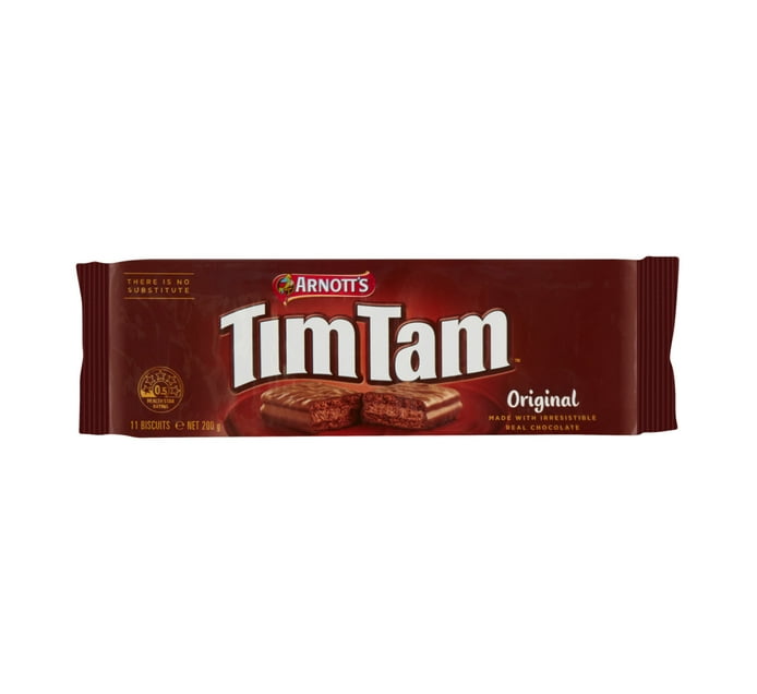 Buy Arnotts Tim Tam Original Chocolate Biscuits 200g in Bulk | Makro ...