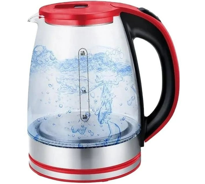 condere 2.0L Glass Kettle with Fast Heating, Auto Shut-Off& Boil Dry ...