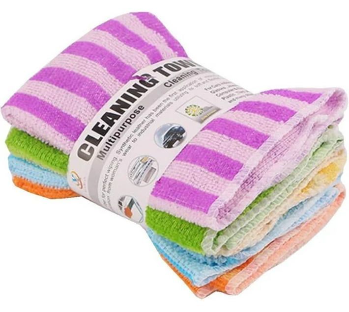 Buy generic Wet and Dry Microfiber Cleaning Cloth (5 Units) in Bulk ...