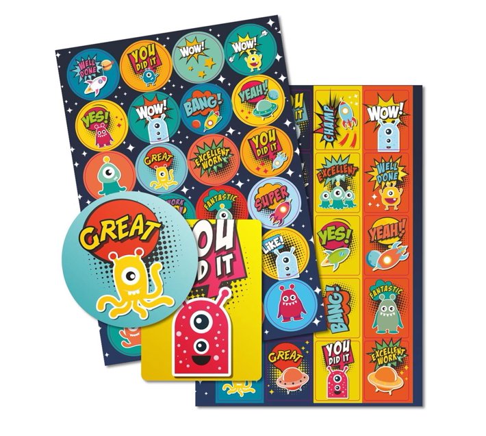 Someone’s in a Makro Redfern Self-Adhesive Reward Stickers - Space ...