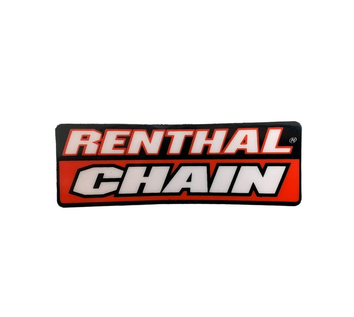 Renthal Chain Sticker- L: 10.9cm / W: 3.7cm | Makro