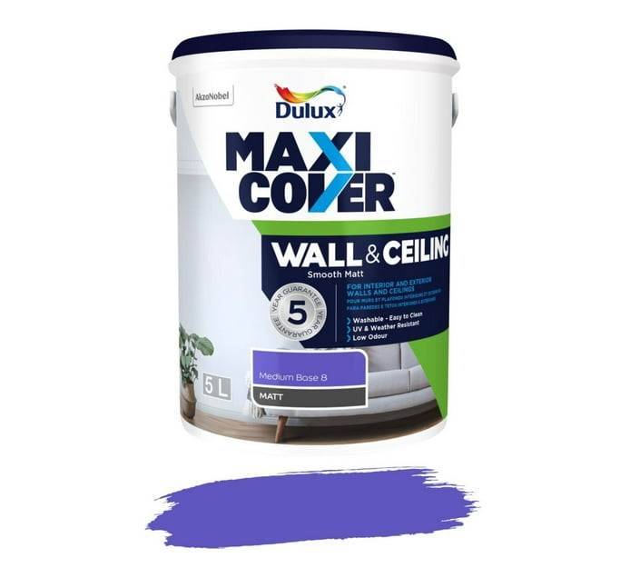Buy Dulux 5 l Maxicover Wall & Ceiling Tint Base in Bulk | Makro Business