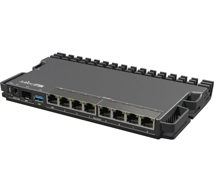 Mikrotik The ultimate heavy-duty home lab router 0 Mbps Router (Grey ...