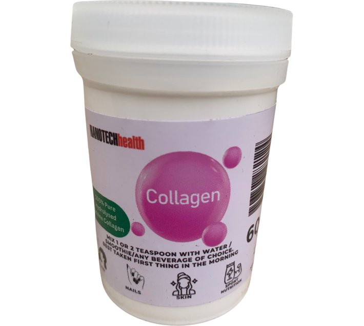 Buy Nanotech Health Collagen Capsules Pre Workout (60 Capsules, Neutral ...