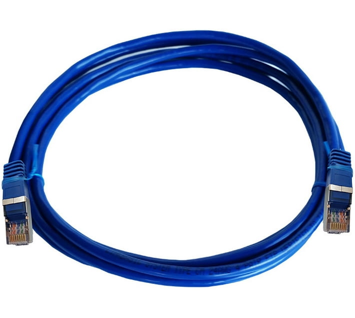 Linkbasic RJ-45 To RJ-45 3 m FLY-3S (Compatible with Computer, Blue ...