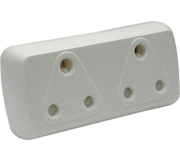Alphacell Adaptor - 2x16a Power Plug (White) | Makro