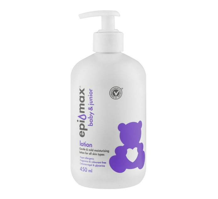 Buy Epimax Body Lotion Junior (6 x 450ml) in Bulk | Makro Business