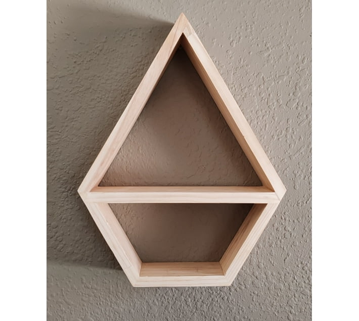 HIIW #01ys Wooden Rack Shelf For Storage (Number of Shelves - 2) | Makro