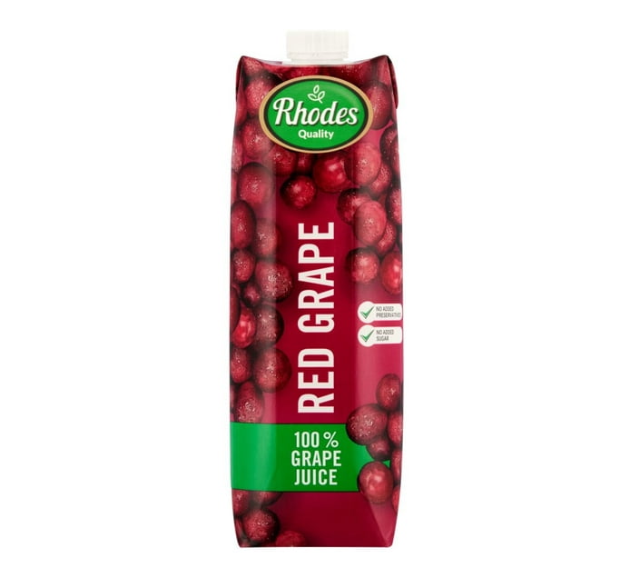 Buy Rhodes Quality 100% Red Grape Juice 1L in Bulk | Makro Business