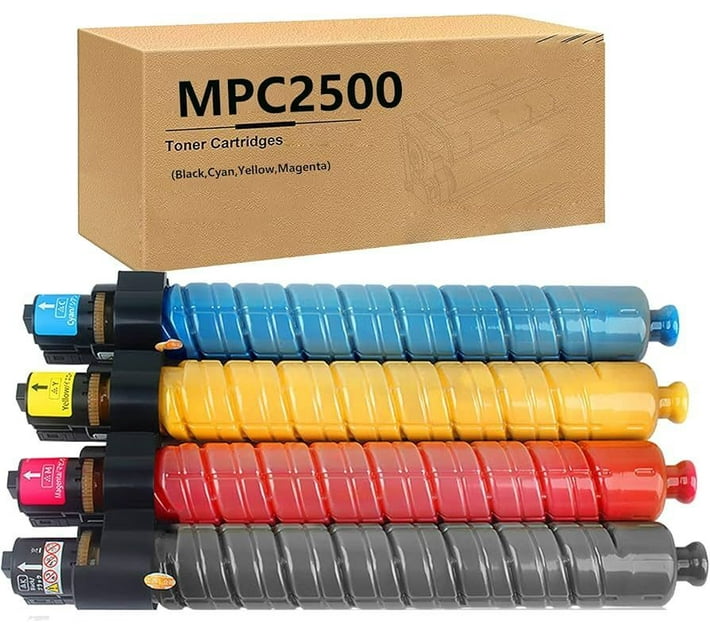Cartridges Generic Ricoh MPC2500/2000 Black and Tri Colour Combo Pack ...
