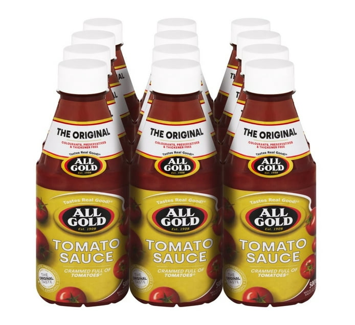 Buy All Gold Sauces & Condiments Original (12 x 500ml) in Bulk | Makro ...