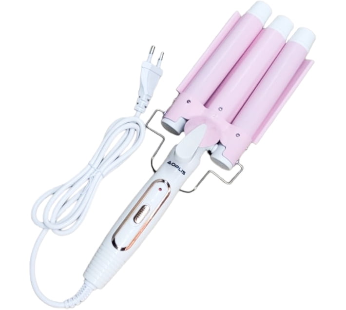 Aorlis Three Barrels Professional Egg Roll Curling Iron Hair Curler ...