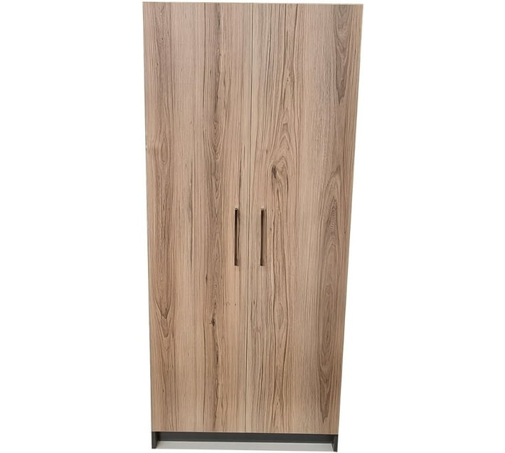 Flatpack DIY 5 Shelf,2 Long Door Book/Filing Cabinet 80cm - Storm Grey ...