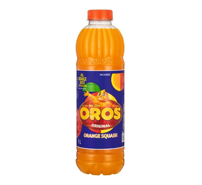 Oros 1 x 1lt OROS ORANGE SQUASH 1LT | Makro