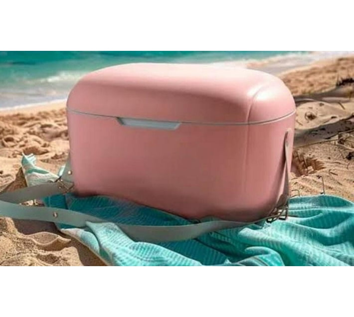 Buy None branded COOLER BOX PORTABLE INSULATED COOLER BOX (Peach, 12 l ...