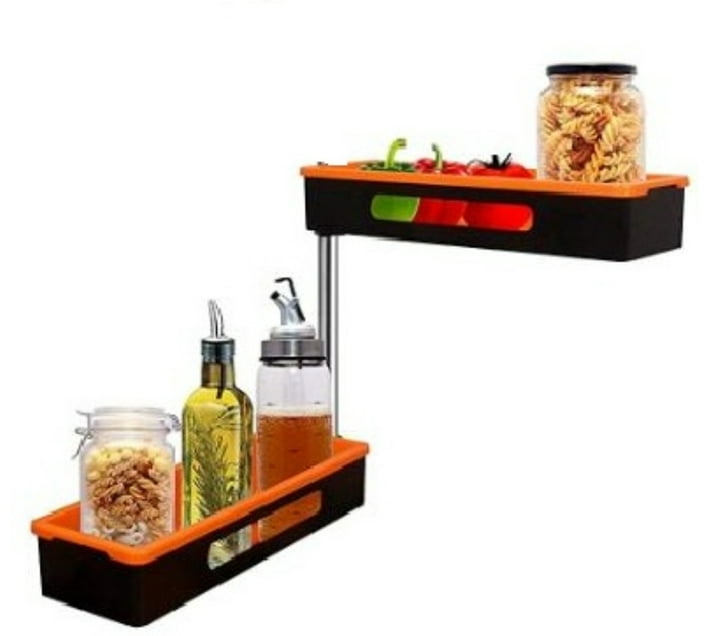 Generic XF0878 180° Rotating Plastic, Aluminium Rack Shelf For Storage ...