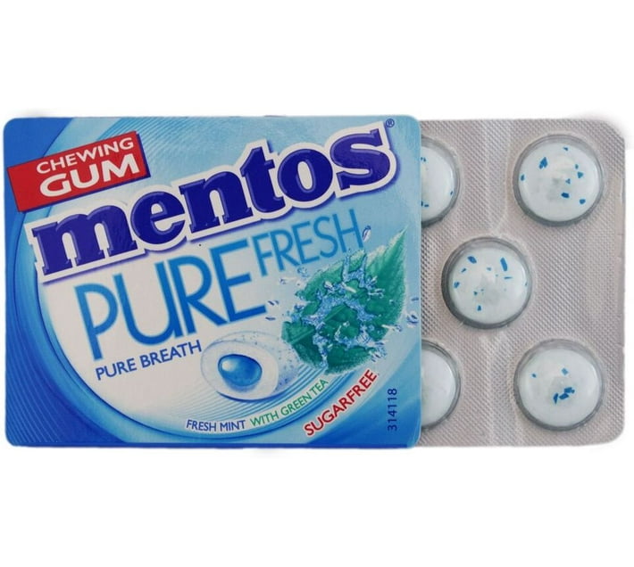 Mentos Pure Fresh Fresh Mint Chewing Gum (18 x 8 piece) | Makro