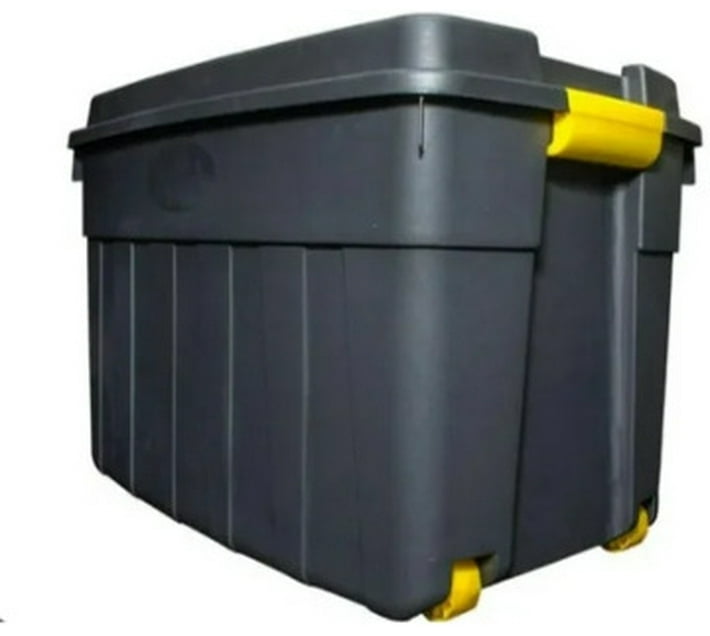Addis Black Plastic 110L Storage Box (Black) | Makro