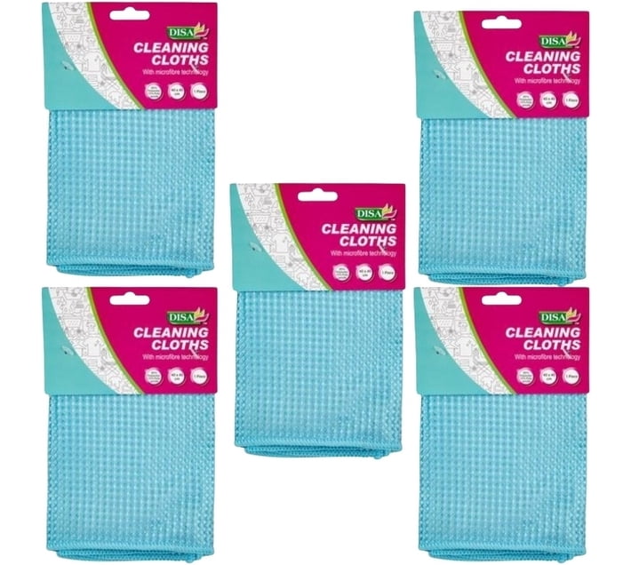 Buy disa Dry Microfiber Cleaning Cloth (5 Units) in Bulk | Makro Business