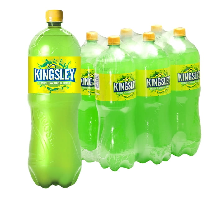 Someone’s in a Makro Kingsley Sparkling Soft Drink - Lemon (6 x 2L) Mood