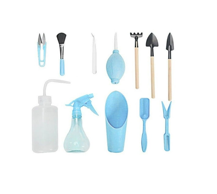 Someone’s in a Makro Gardening Tool Set Mini Blue 12 with Rake Mood